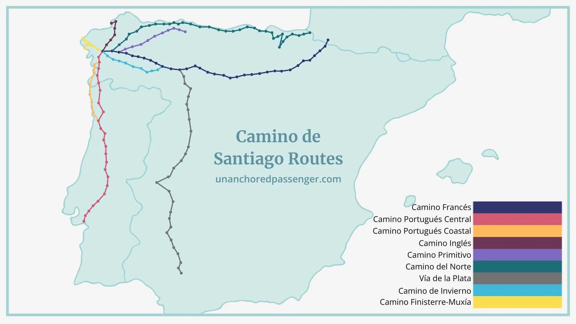 History of the Camino de Santiago (& Legends!)